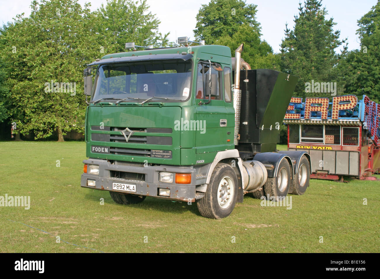 Classic British Trucks Stock Photo - Alamy