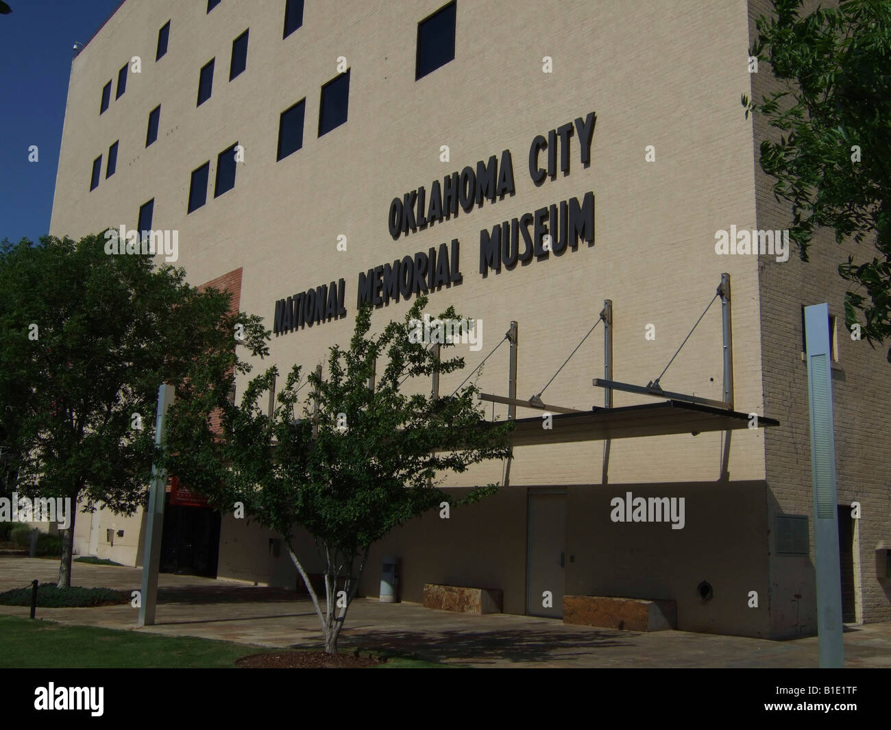 USA Oklahoma Oklahoma City The Murrah Federal Building bombing Memorial ...