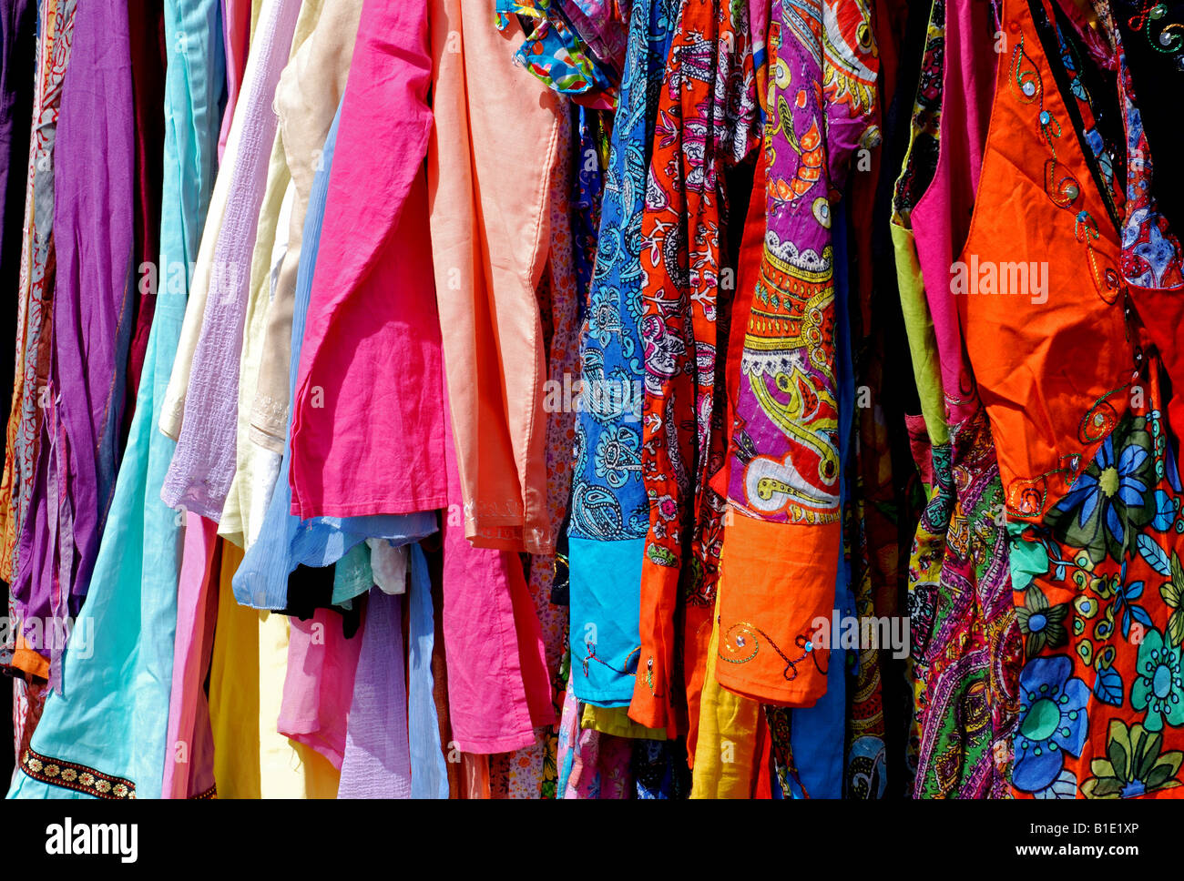 Bright colourful clothing hi-res stock photography and images - Alamy