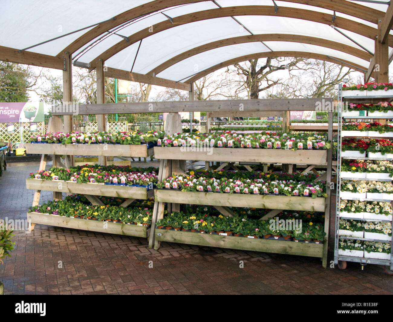 Rows row of pots hi-res stock photography and images - Alamy