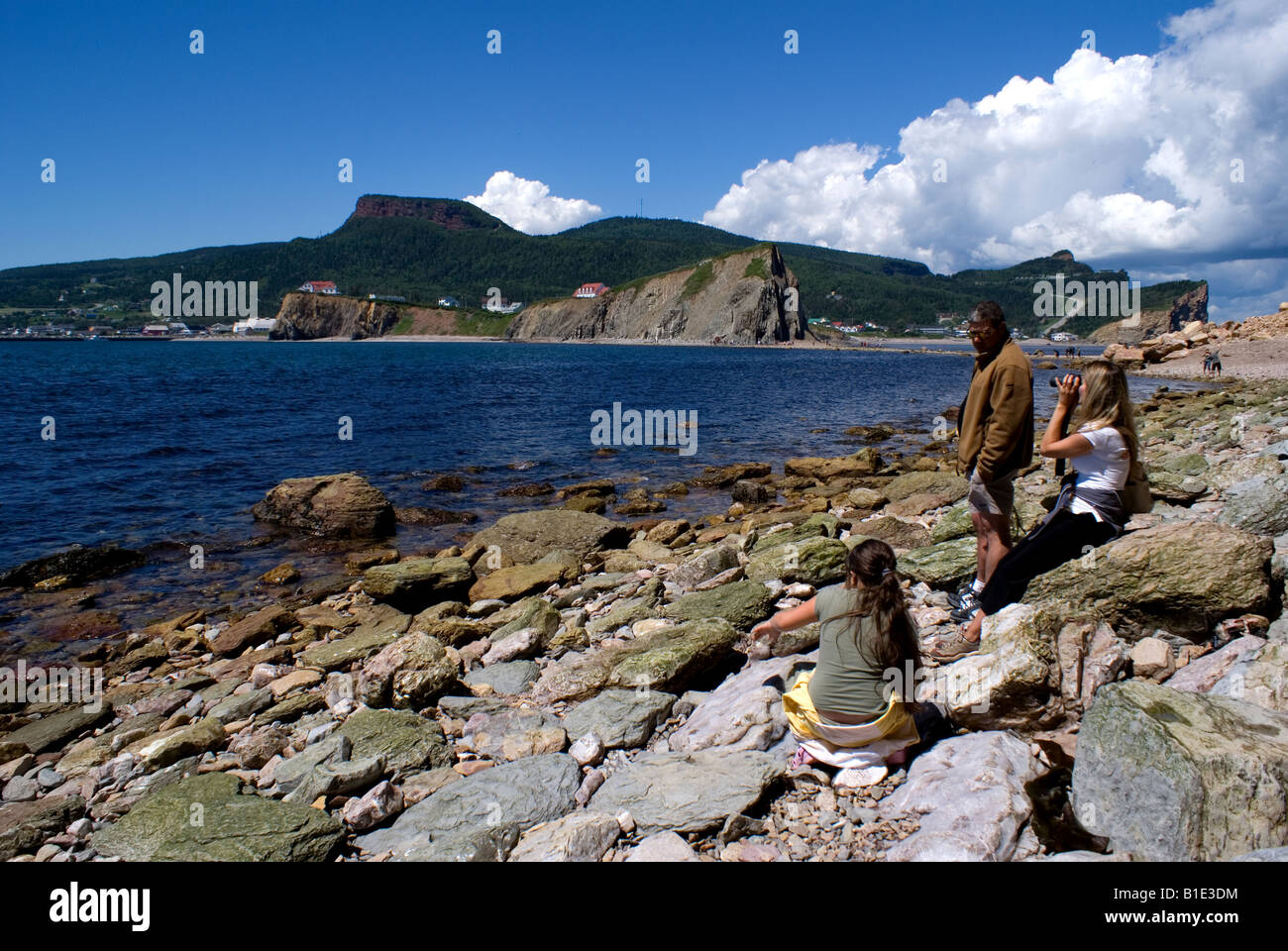 Perce rock low tide quebec hi-res stock photography and images - Alamy