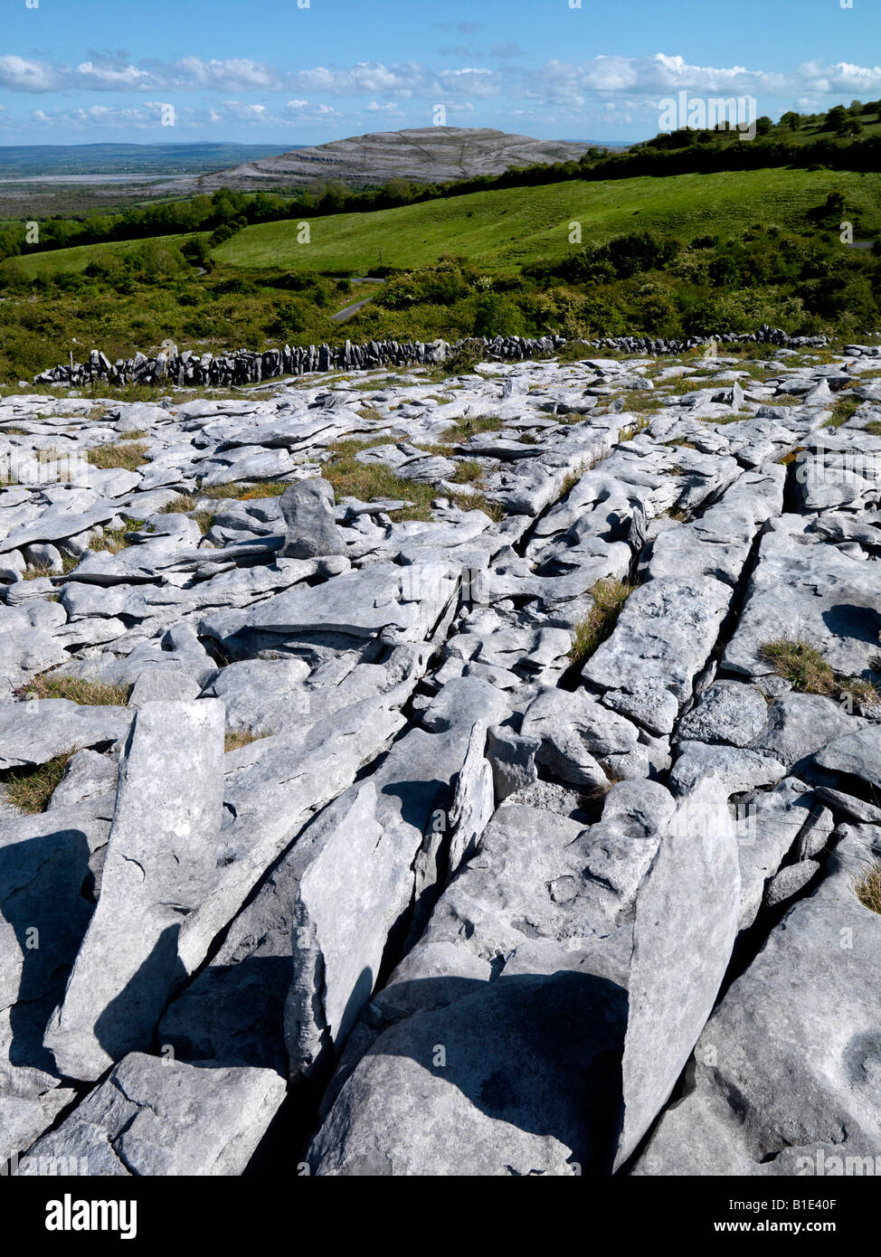 towards Mullaghmore The Burren Clare Ireland Stock Photo - Alamy