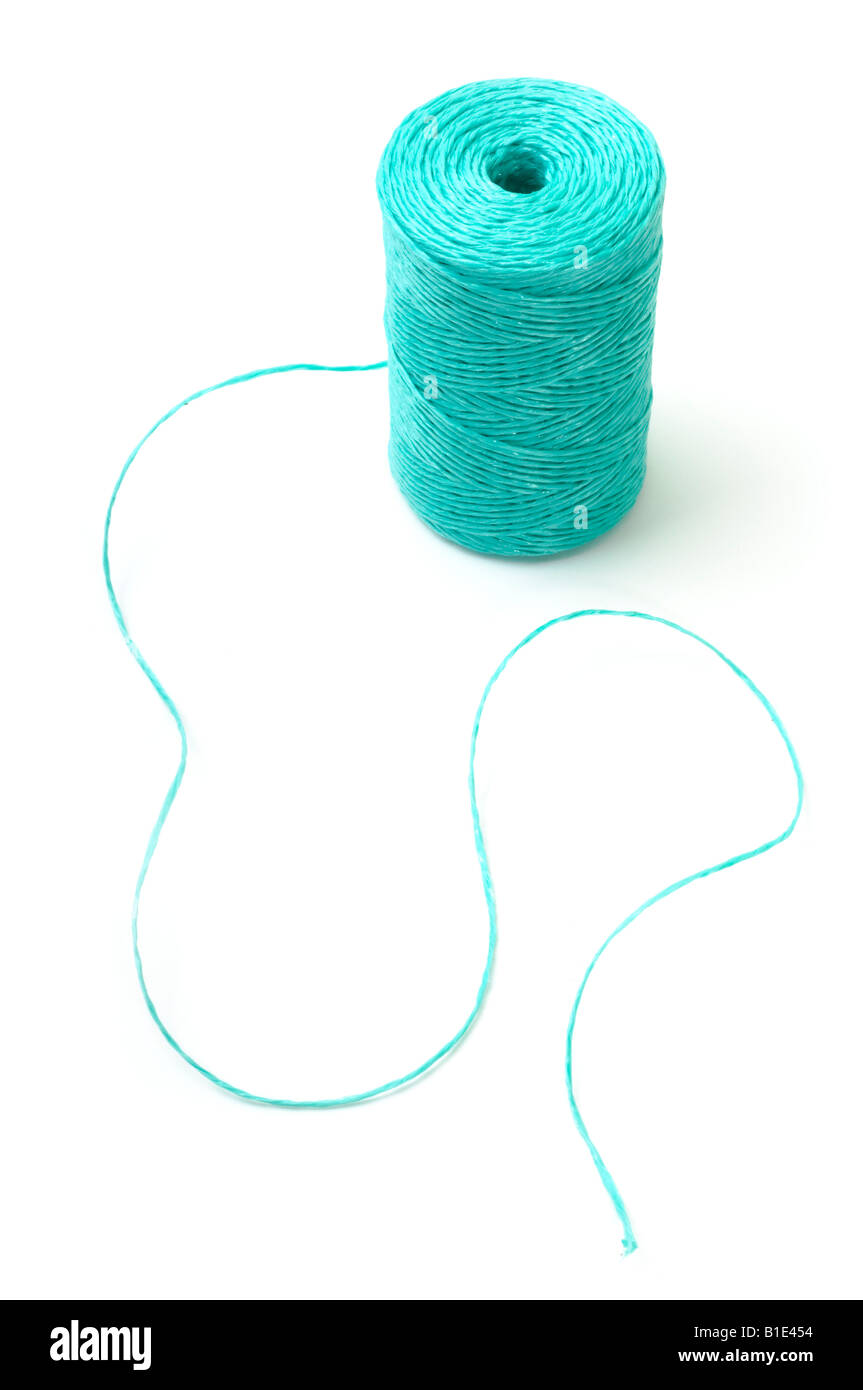 Green propropylene string Stock Photo - Alamy