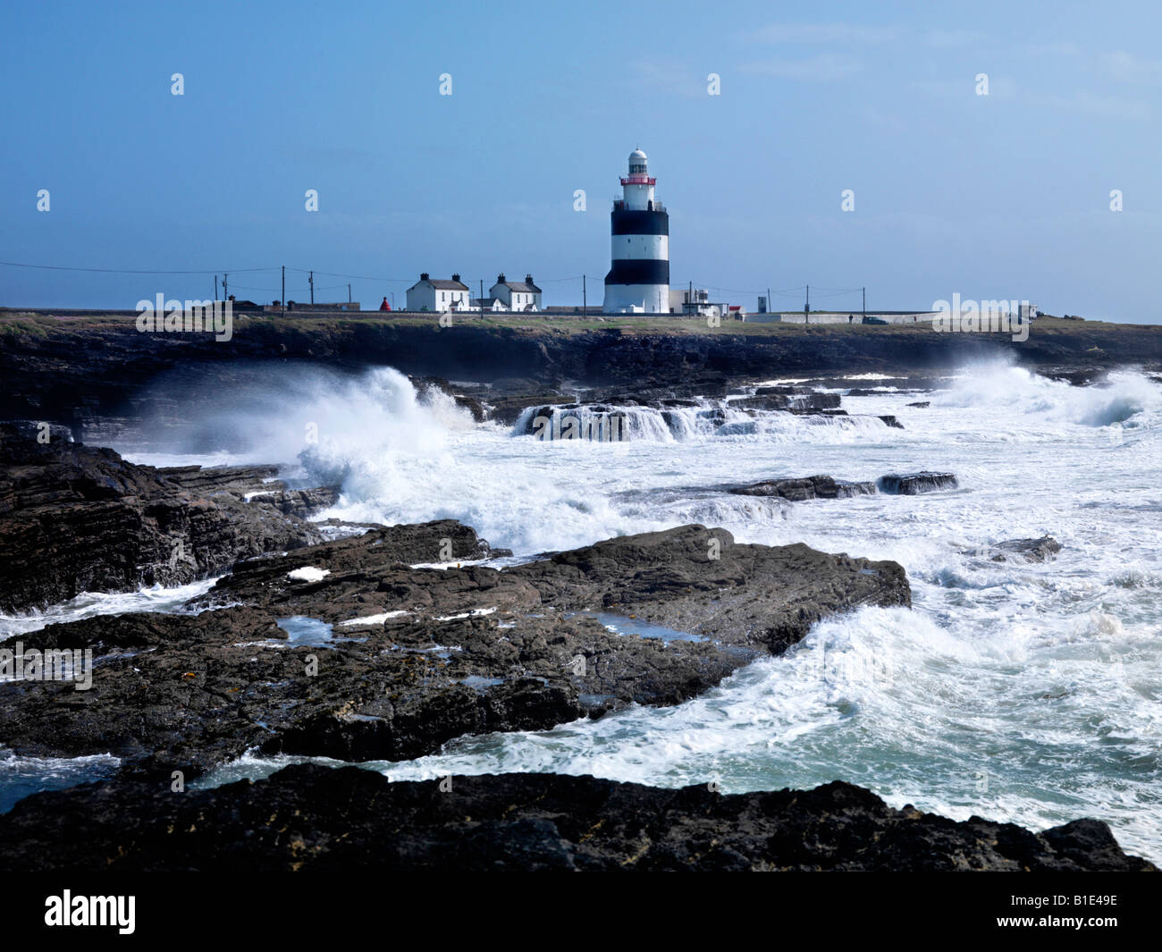 Hook Head lighthouse Wexford Ireland Stock Photo - Alamy