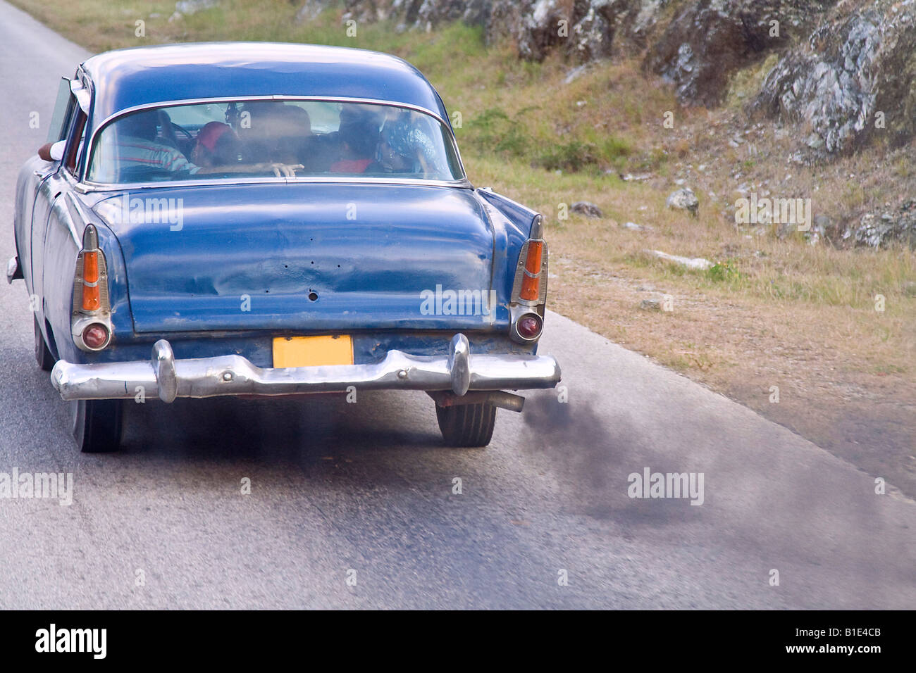 old car polution and smog Stock Photo - Alamy