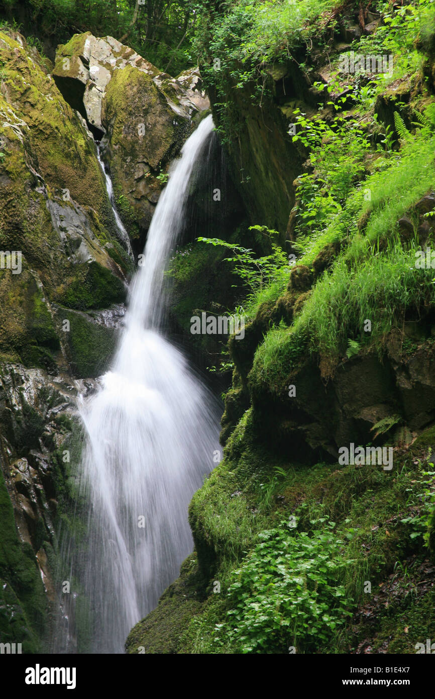 Waterfall in the Lake District Stock Photo - Alamy
