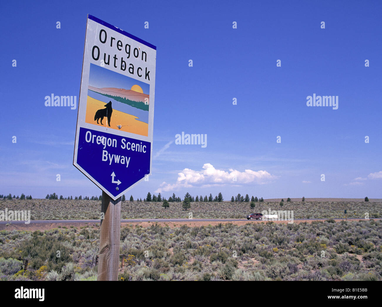 Oregon outback scenic byway hi-res stock photography and images - Alamy