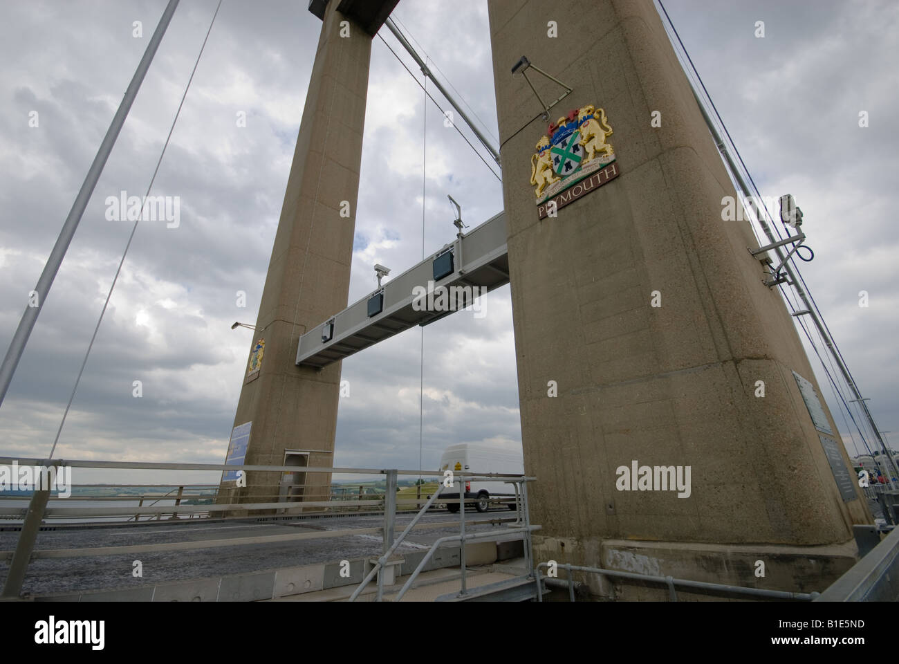 The Tamar Crossings at Saltash Stock Photo - Alamy