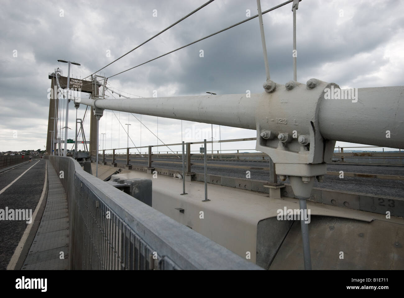 The Tamar Crossings at Saltash Stock Photo - Alamy