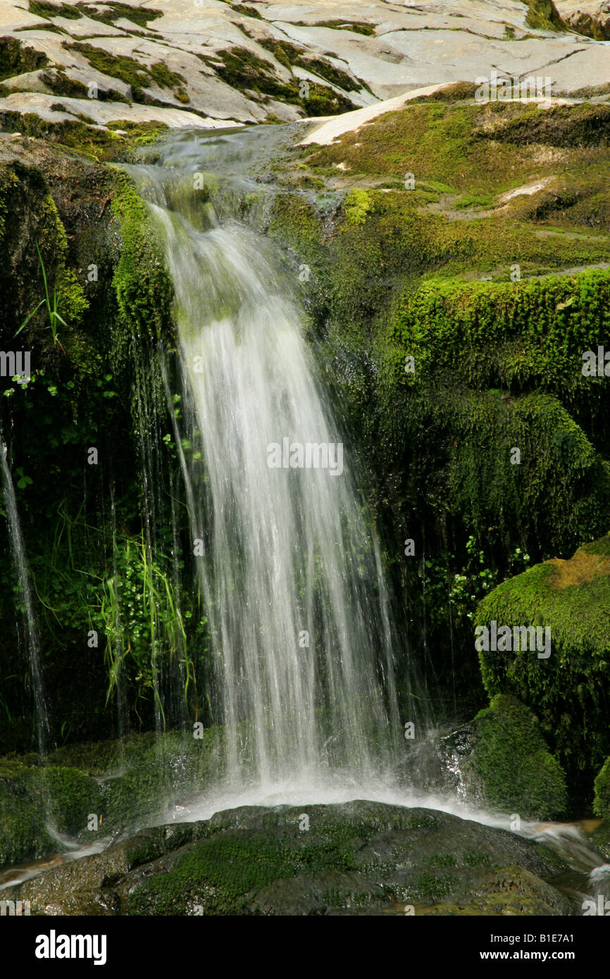 Waterfall in the Lake District Stock Photo - Alamy