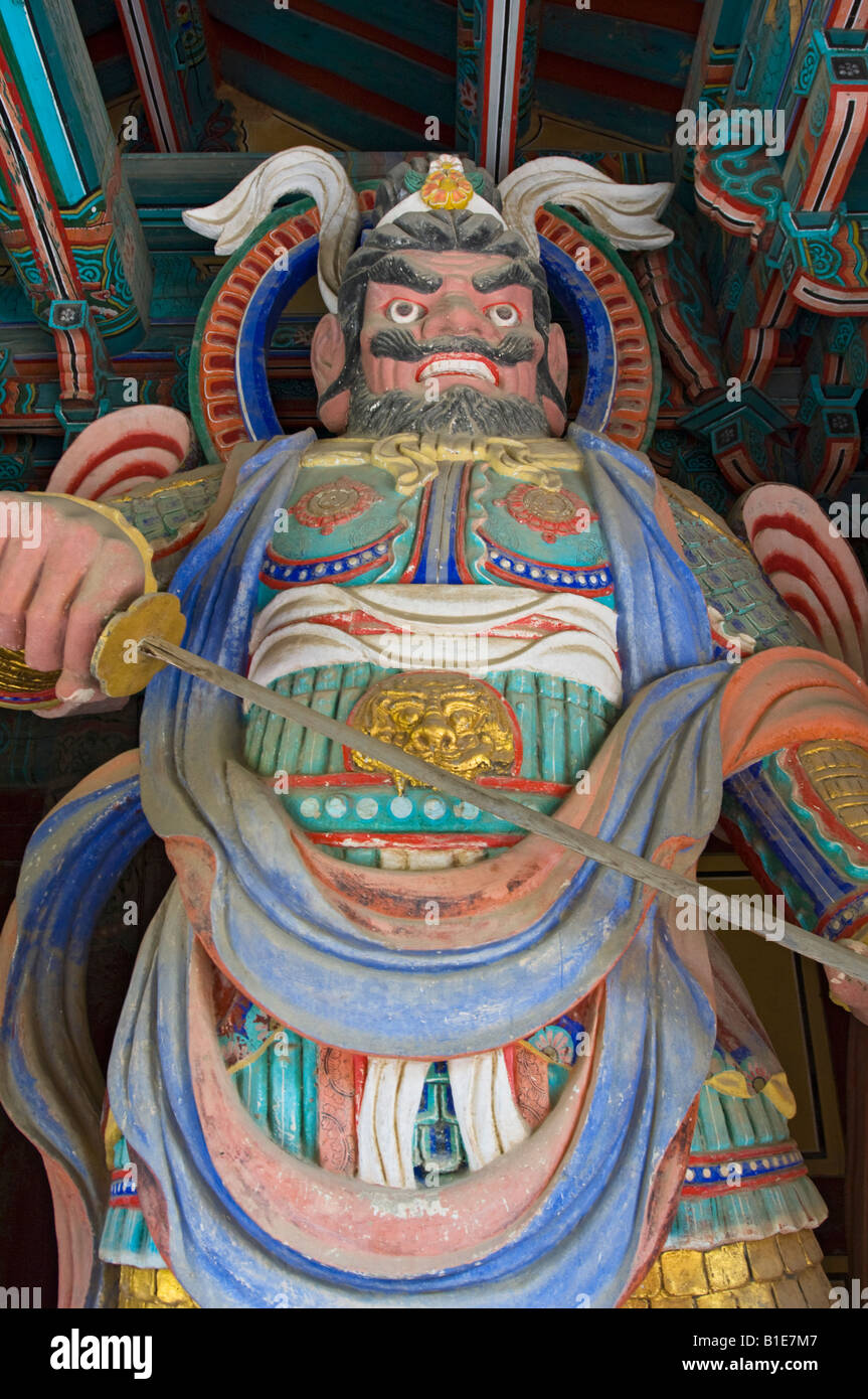 Giant Warden by the gates of Bulguksa Temple, Gyeongju, South Korea ...