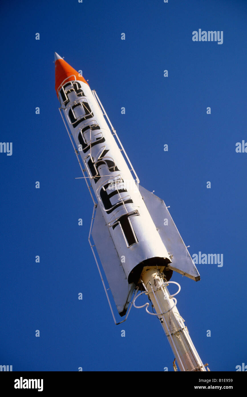 Rocket sign hi-res stock photography and images - Alamy