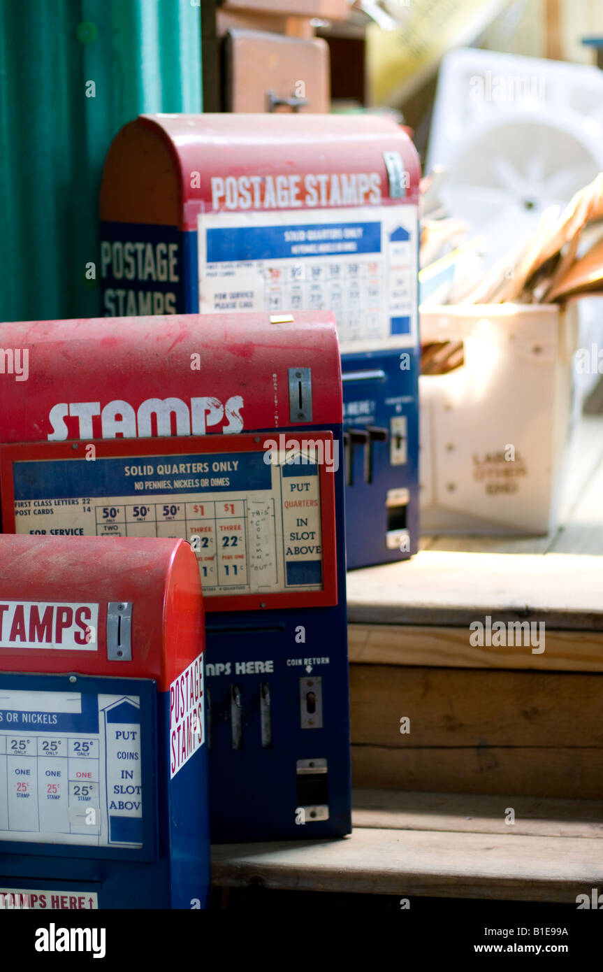 Postage stamps machine hi-res stock photography and images - Alamy