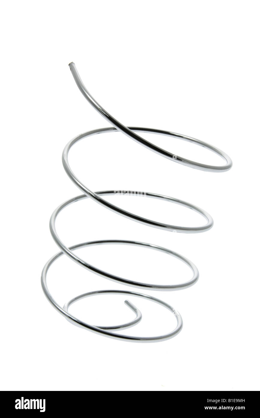 Spiral coil Cut Out Stock Images & Pictures - Alamy
