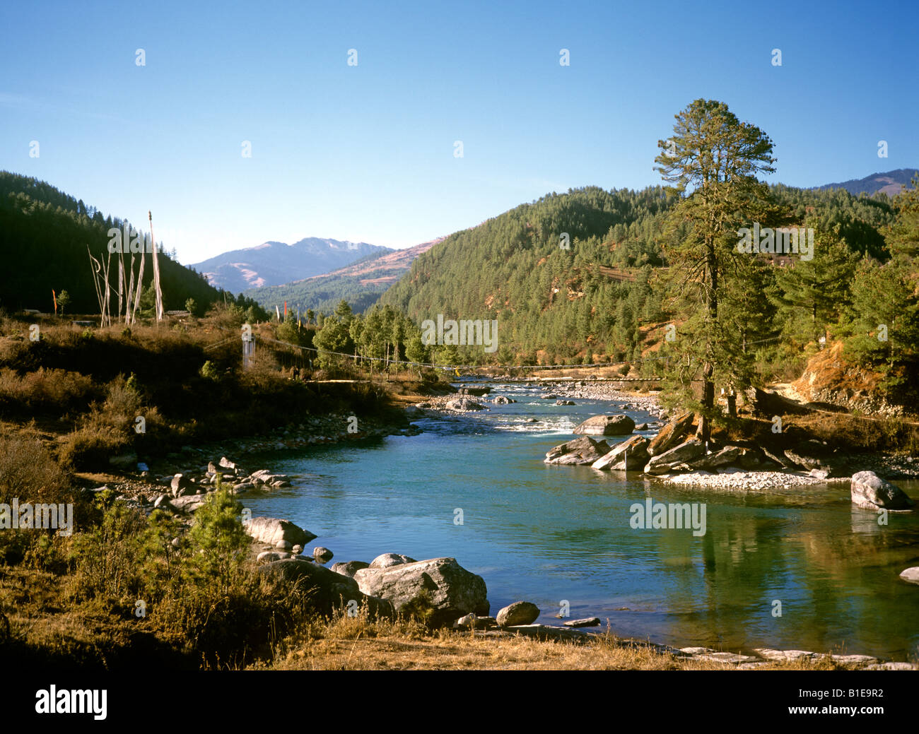 Bumthang river hi-res stock photography and images - Alamy