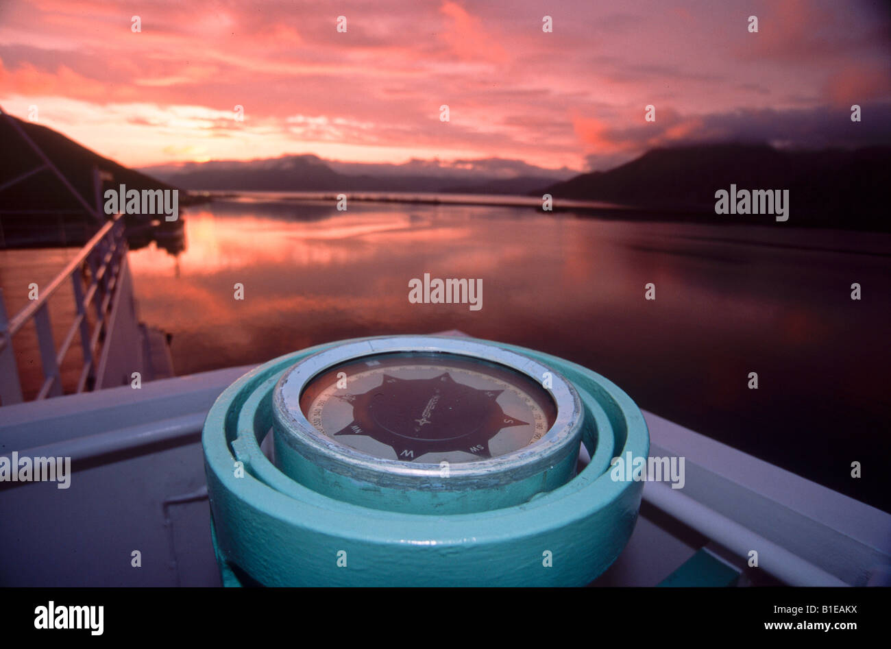 Ships bridge wing compass hi-res stock photography and images - Alamy