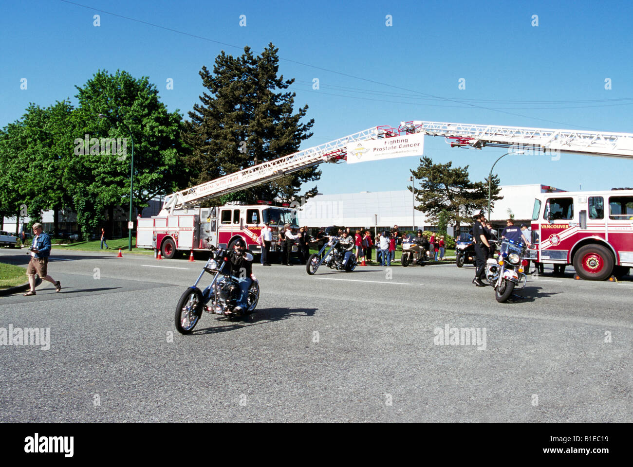Canadian motorcycle police hi-res stock photography and images - Alamy