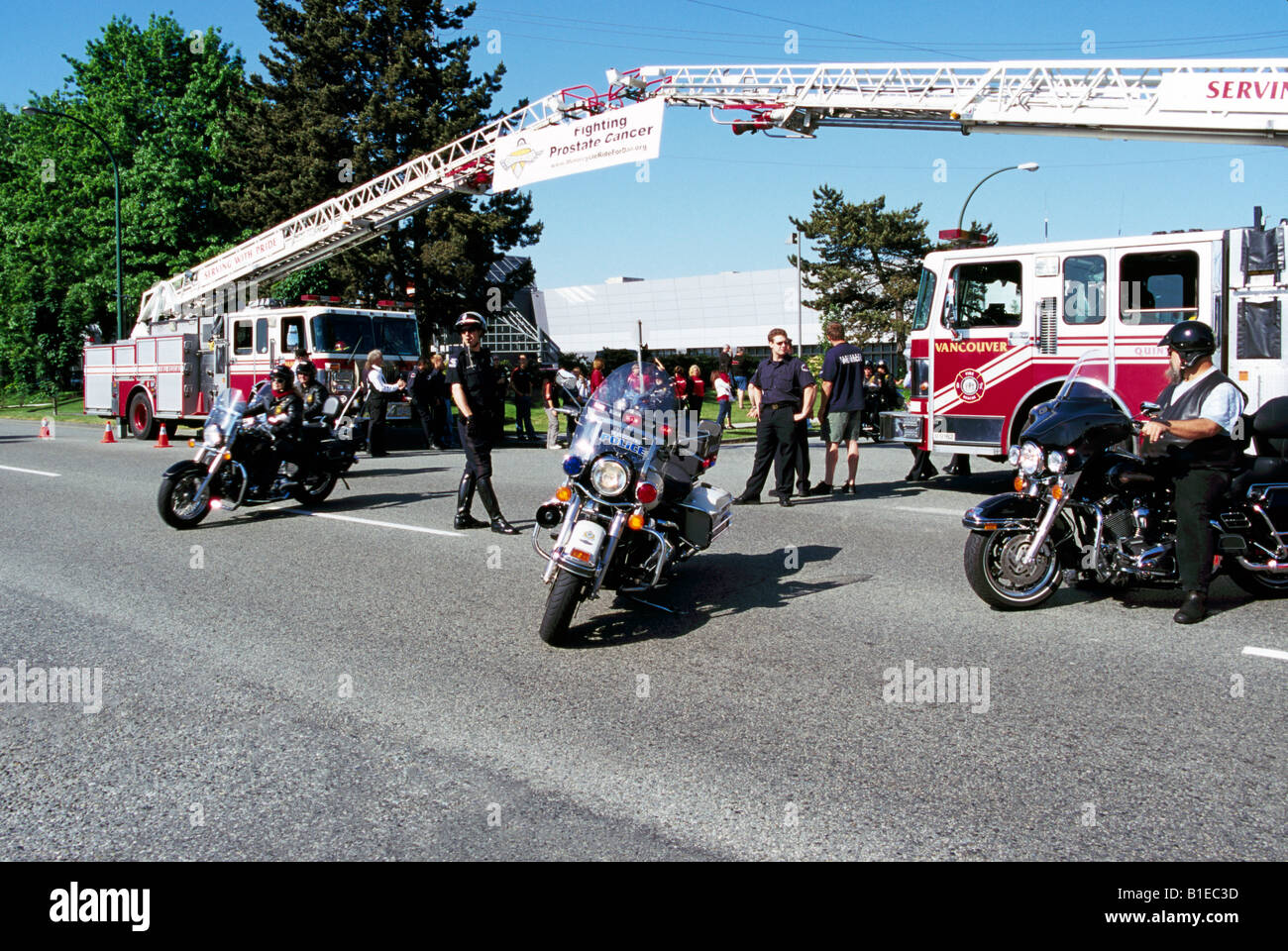 Canadian motorcycle police hi-res stock photography and images - Alamy