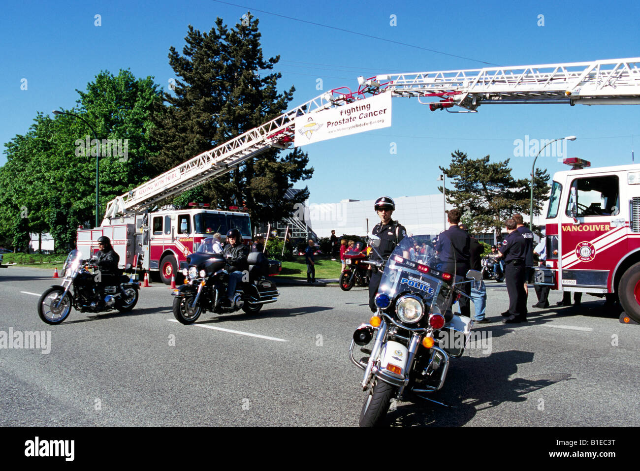 Canadian motorcycle police hi-res stock photography and images - Alamy