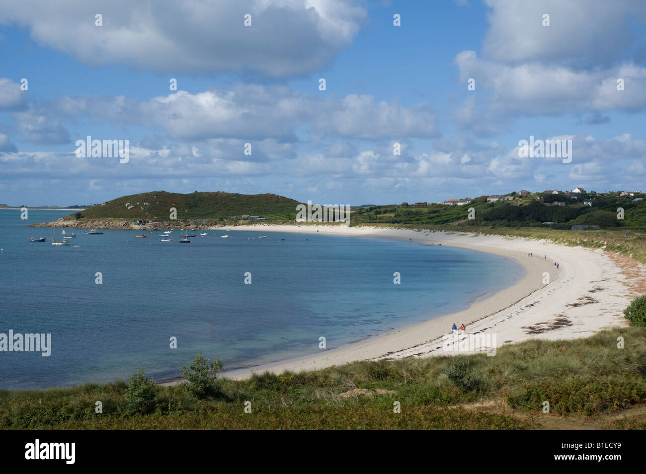 Higher Town Bay on St Martin's, Isles of Scilly Stock Photo - Alamy