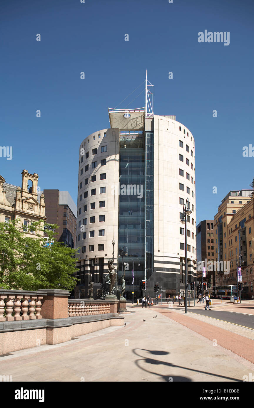 No 1 City square office building Leeds UK Stock Photo - Alamy