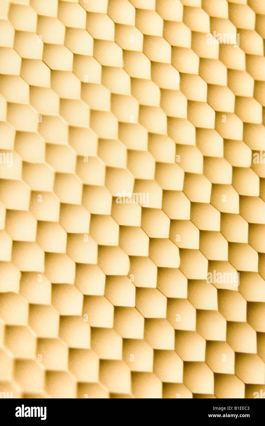 Yellow abstract honeycomb pattern Stock Photo - Alamy