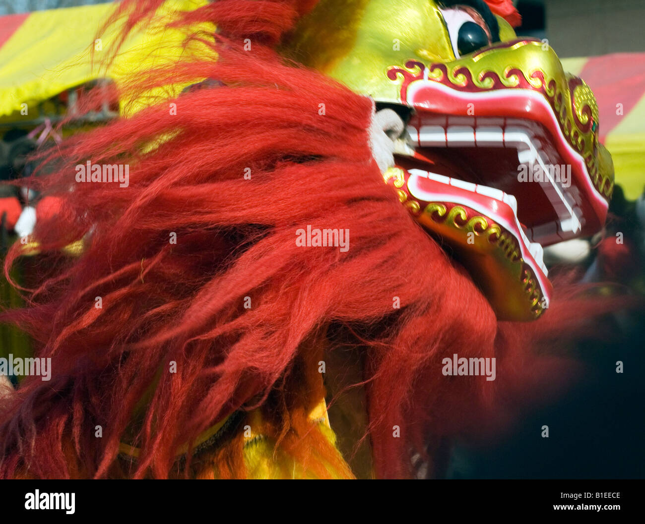 China lion dance beijing hi-res stock photography and images - Alamy