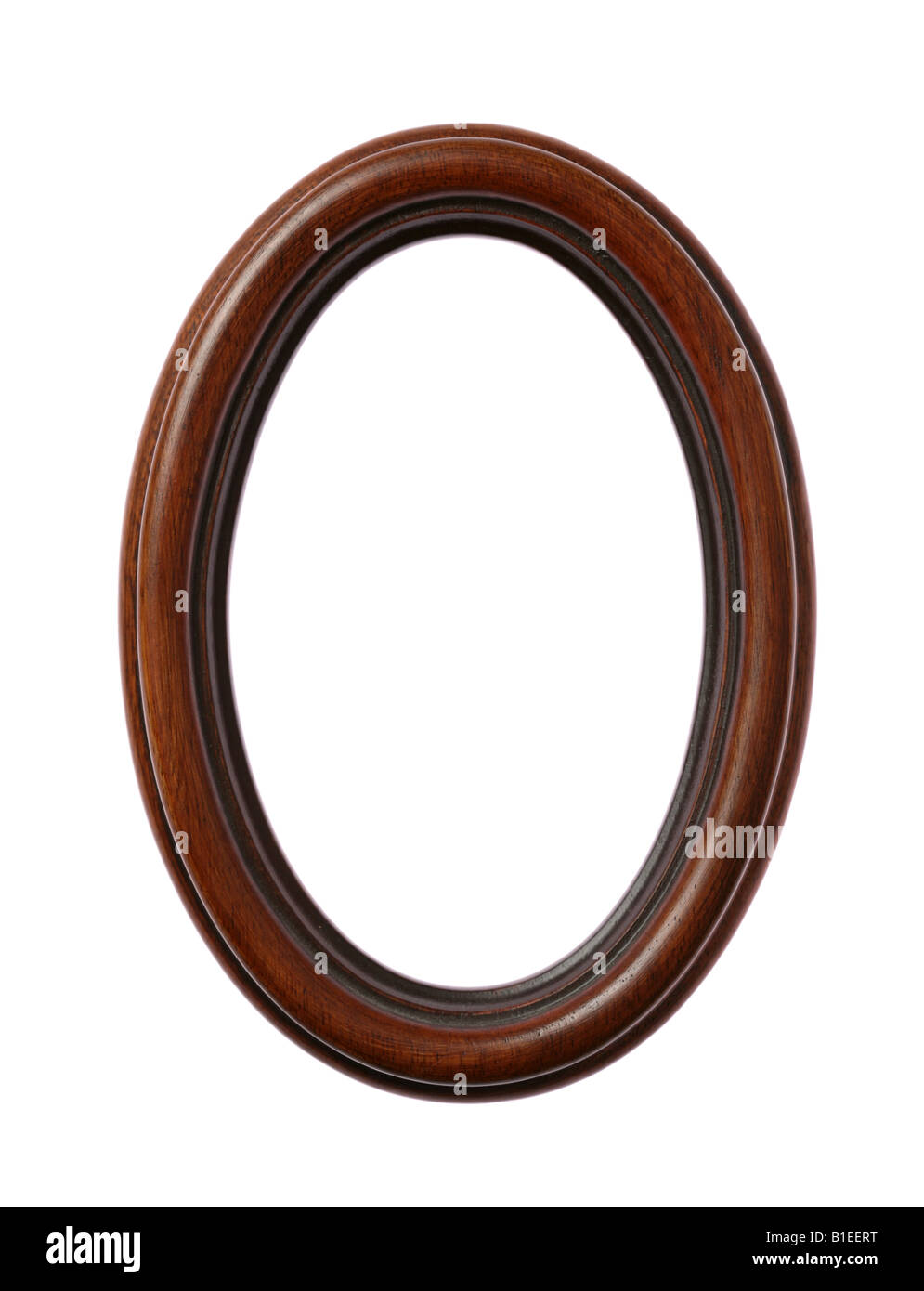 Oval wood frame hi-res stock photography and images - Alamy
