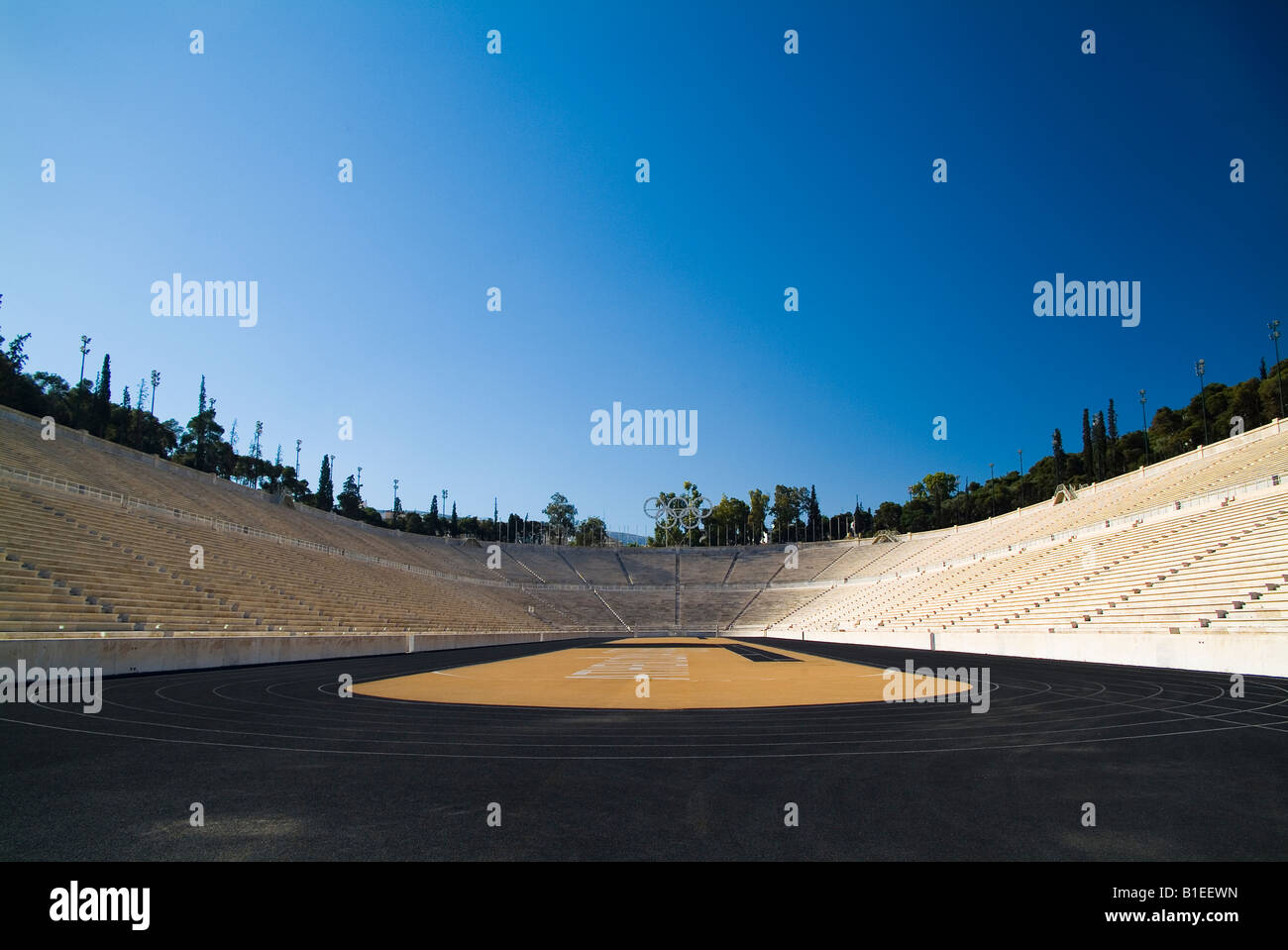 The old Olympic Stadium, Athens, Greece Stock Photo - Alamy