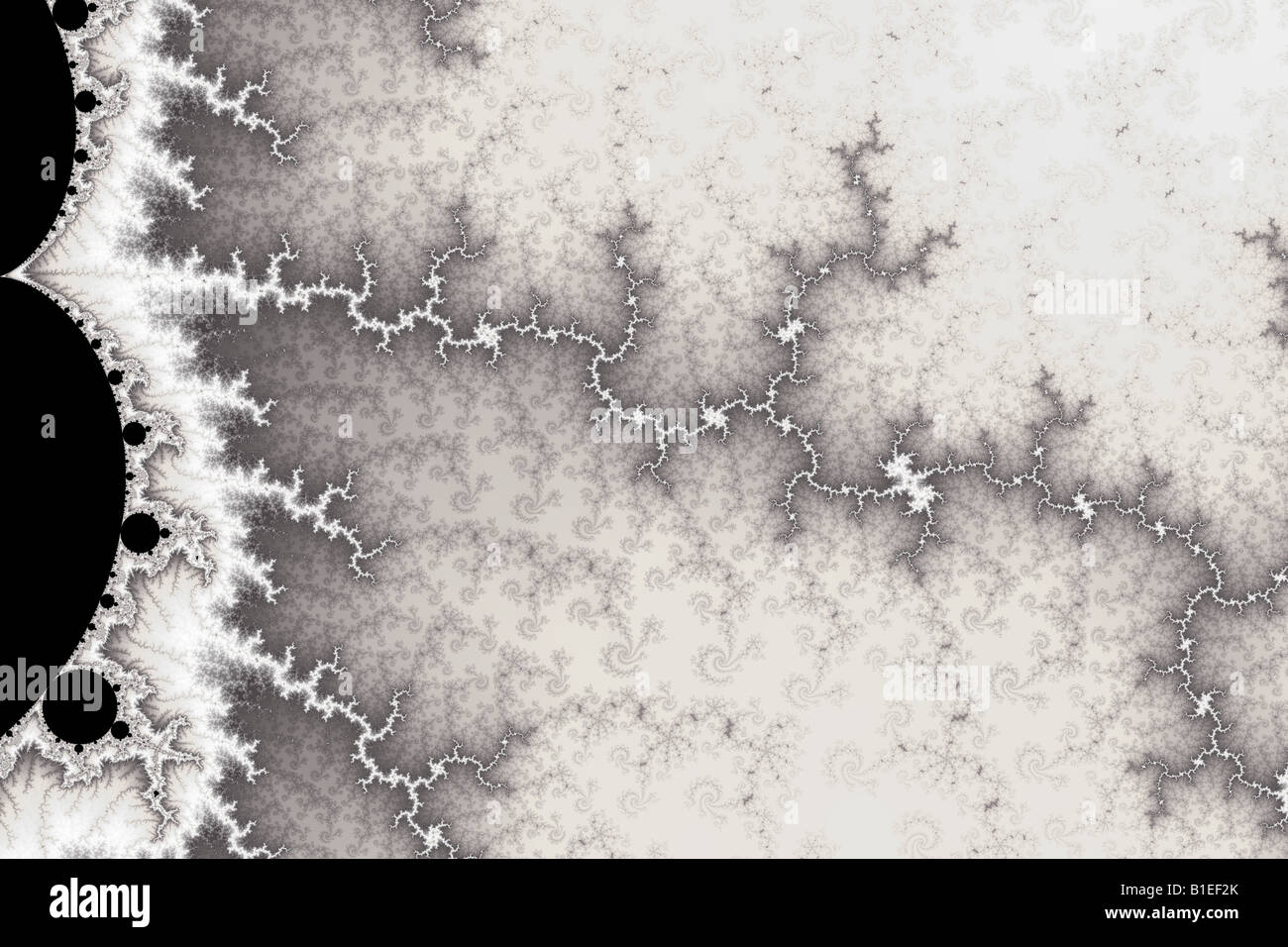 A fractal fault line coming out of a mini mandelbrot Stock Photo - Alamy