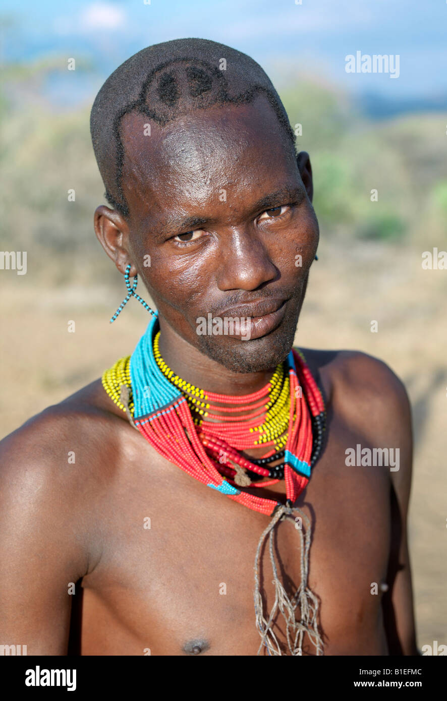 A Hamar man with an unusual hairstyle attends a 'Jumping of the Bull ...