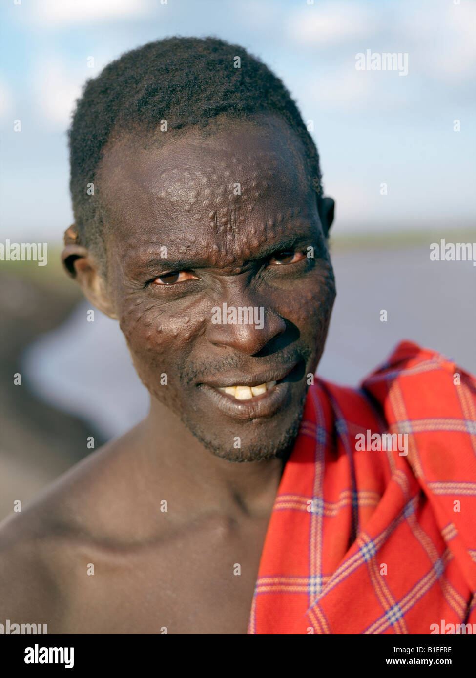 Ritual africa scarification hi-res stock photography and images - Alamy