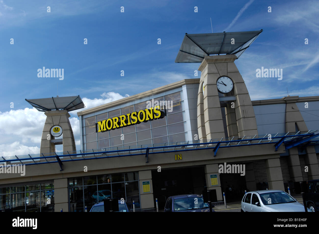 Morrisons supermarket logo hi-res stock photography and images - Alamy