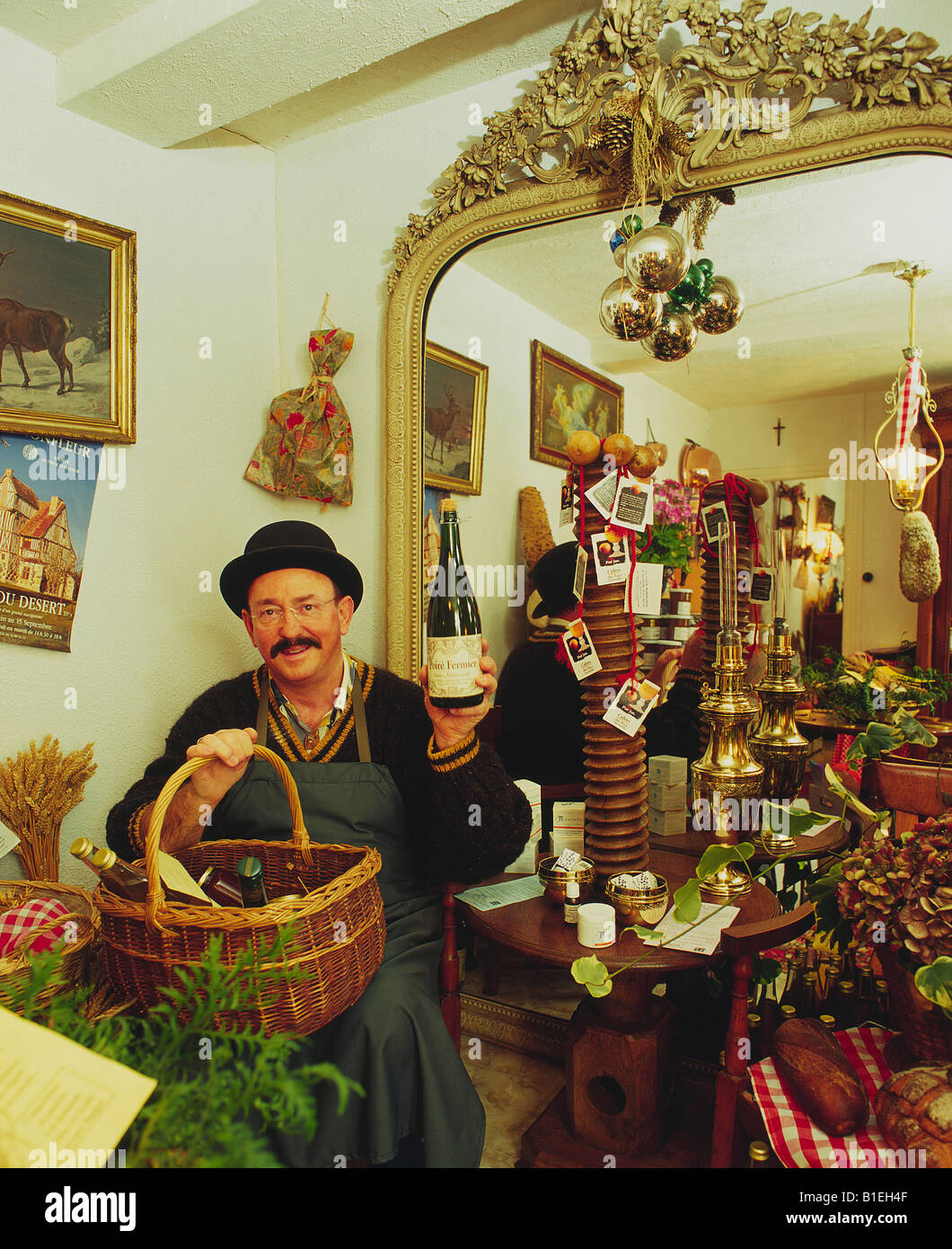 Frenchman in calvados shop hi-res stock photography and images - Alamy