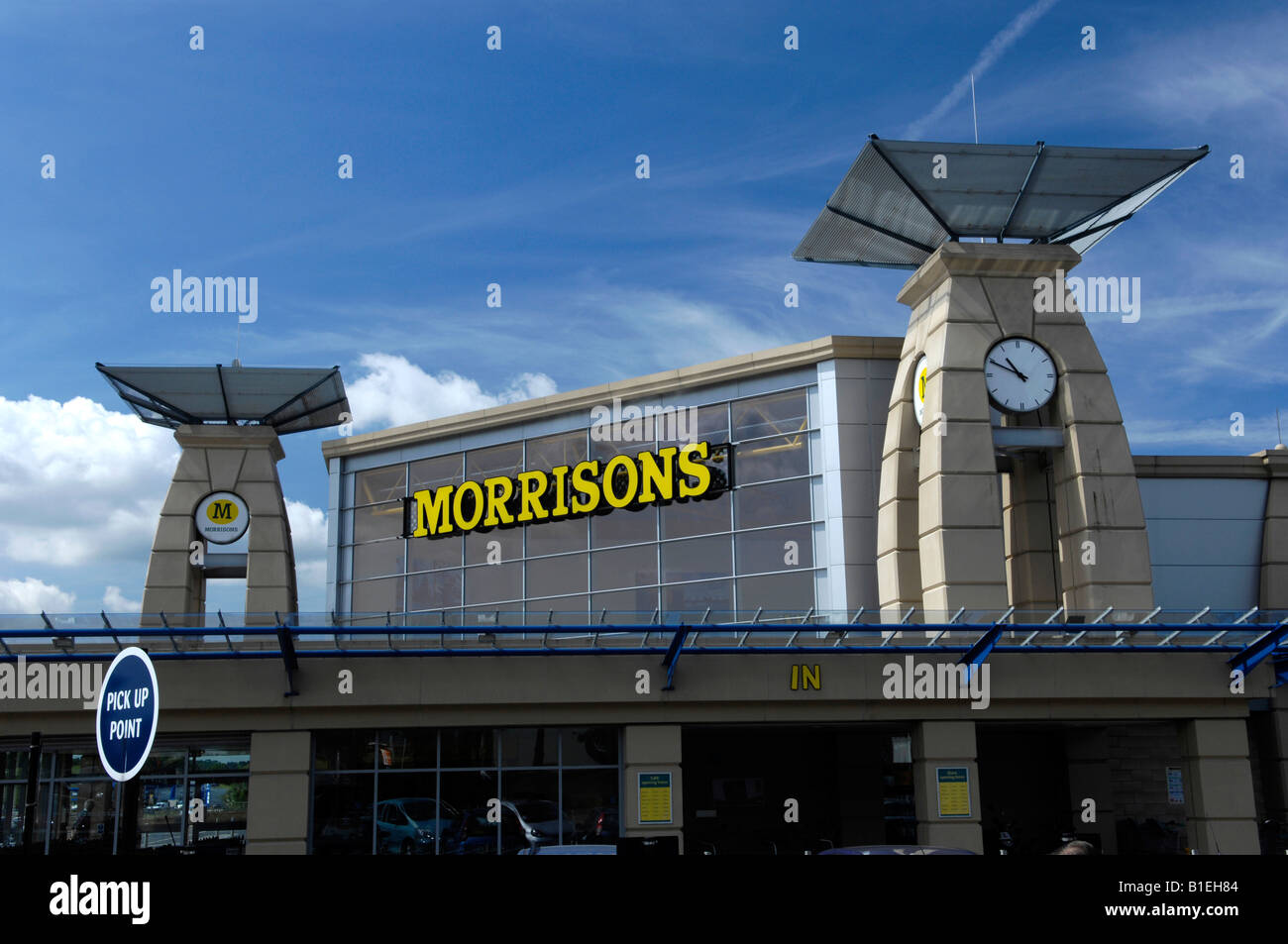 Morrisons supermarket logo hi-res stock photography and images - Alamy