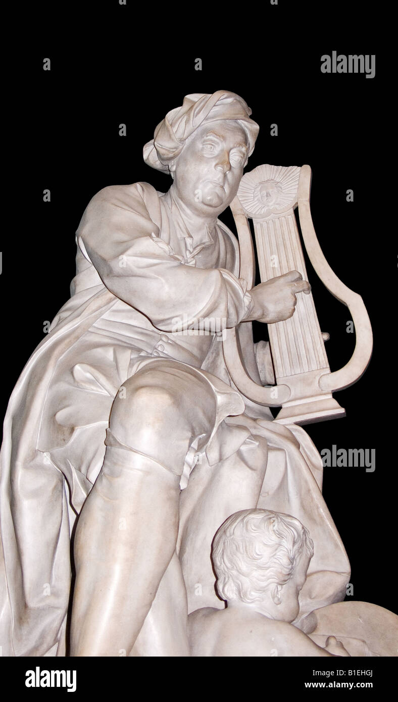 Statue of george frederick handel hi-res stock photography and images ...