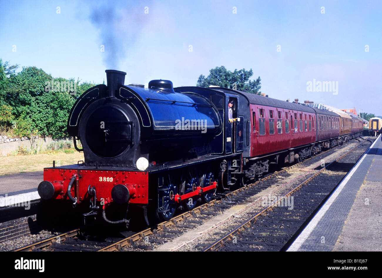 Sheringham North Norfolk Railway steam train engine The Poppy Line ...