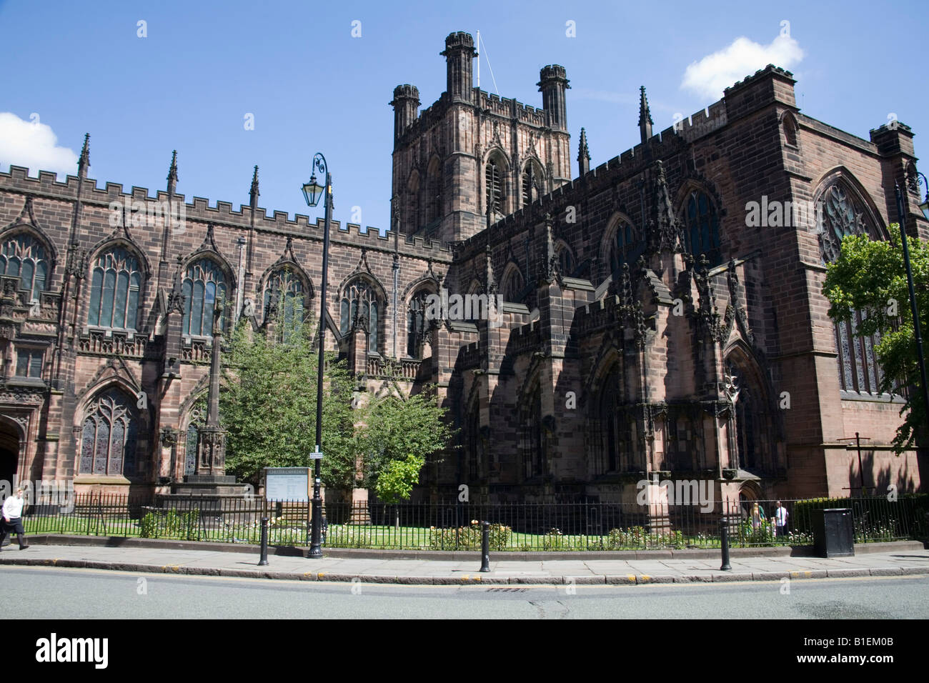 Chester Cheshire UK June The magnificent Chester Cathedral Stock Photo ...