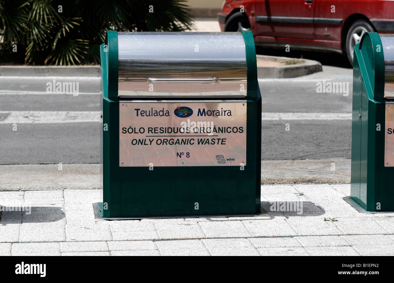 2nd May 2008 Communal organic waste depository solo residuos organicos ...