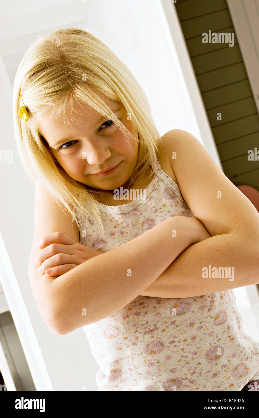 Tween girl face hi-res stock photography and images - Alamy