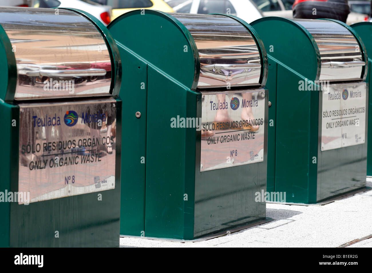 2nd May 2008 Communal organic waste depository solo residuos organicos ...