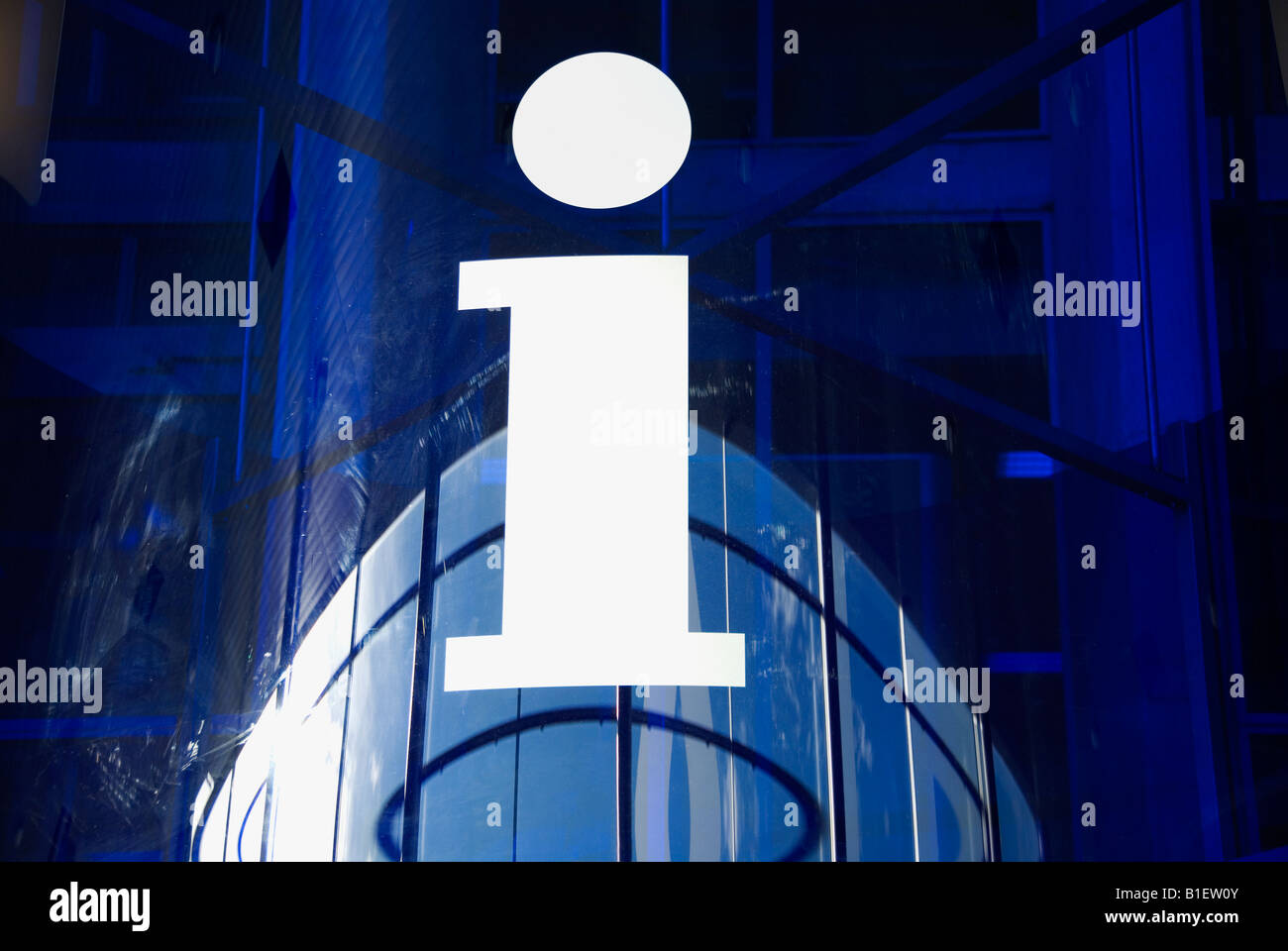 Airport information sign Stock Photo - Alamy