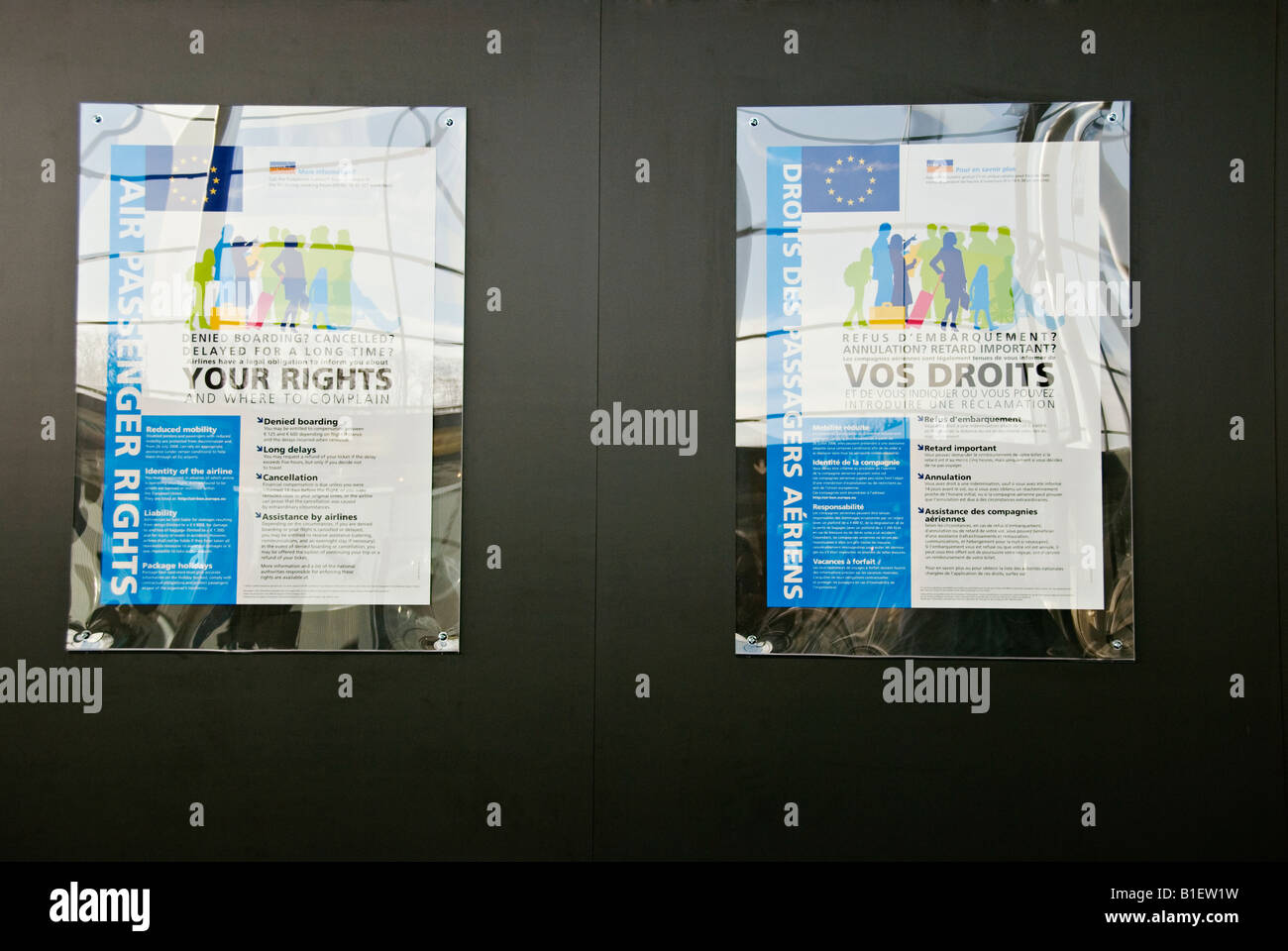 Air passenger rights Stock Photo - Alamy