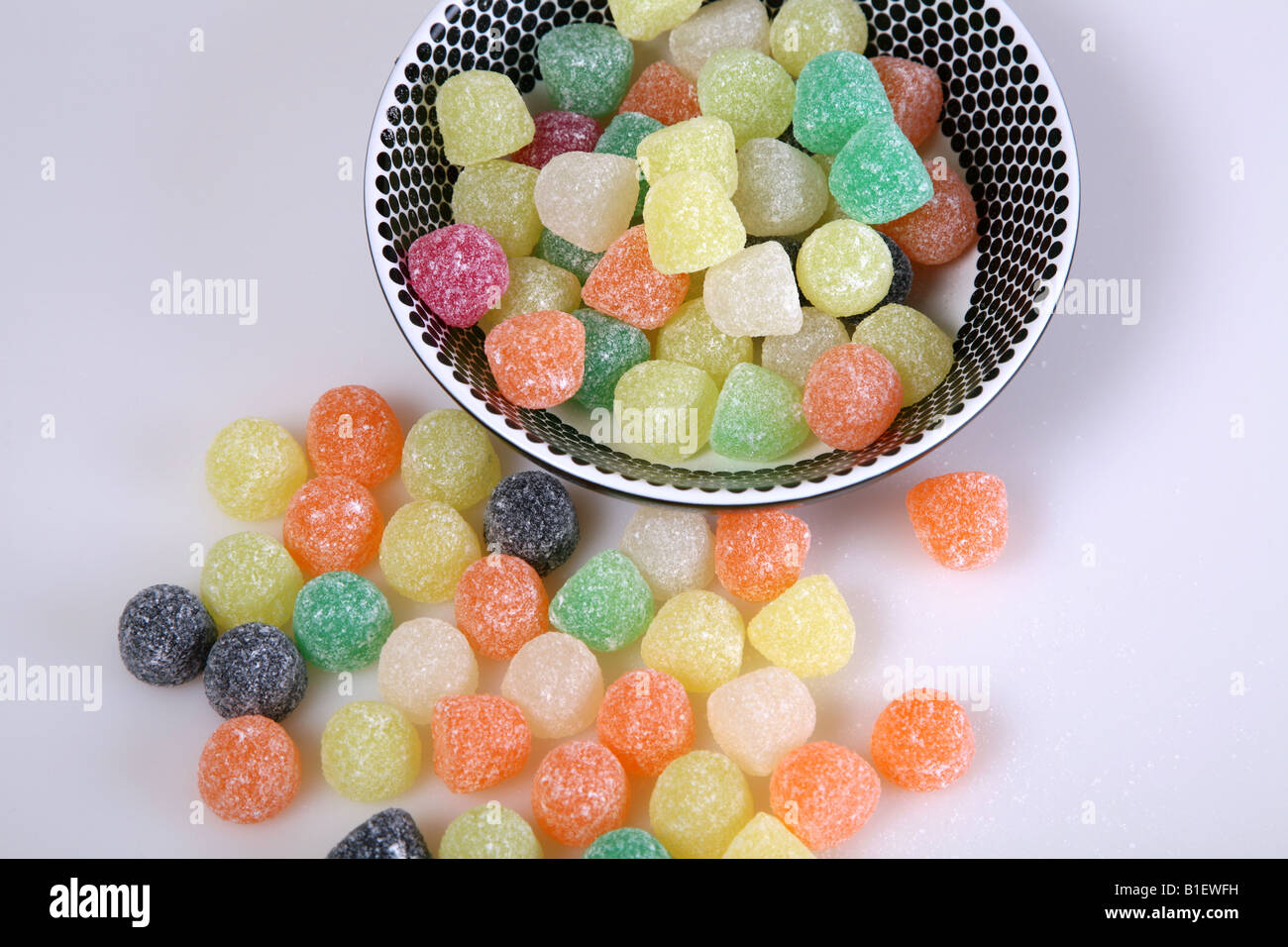 American hard Gums in a bowl Stock Photo - Alamy