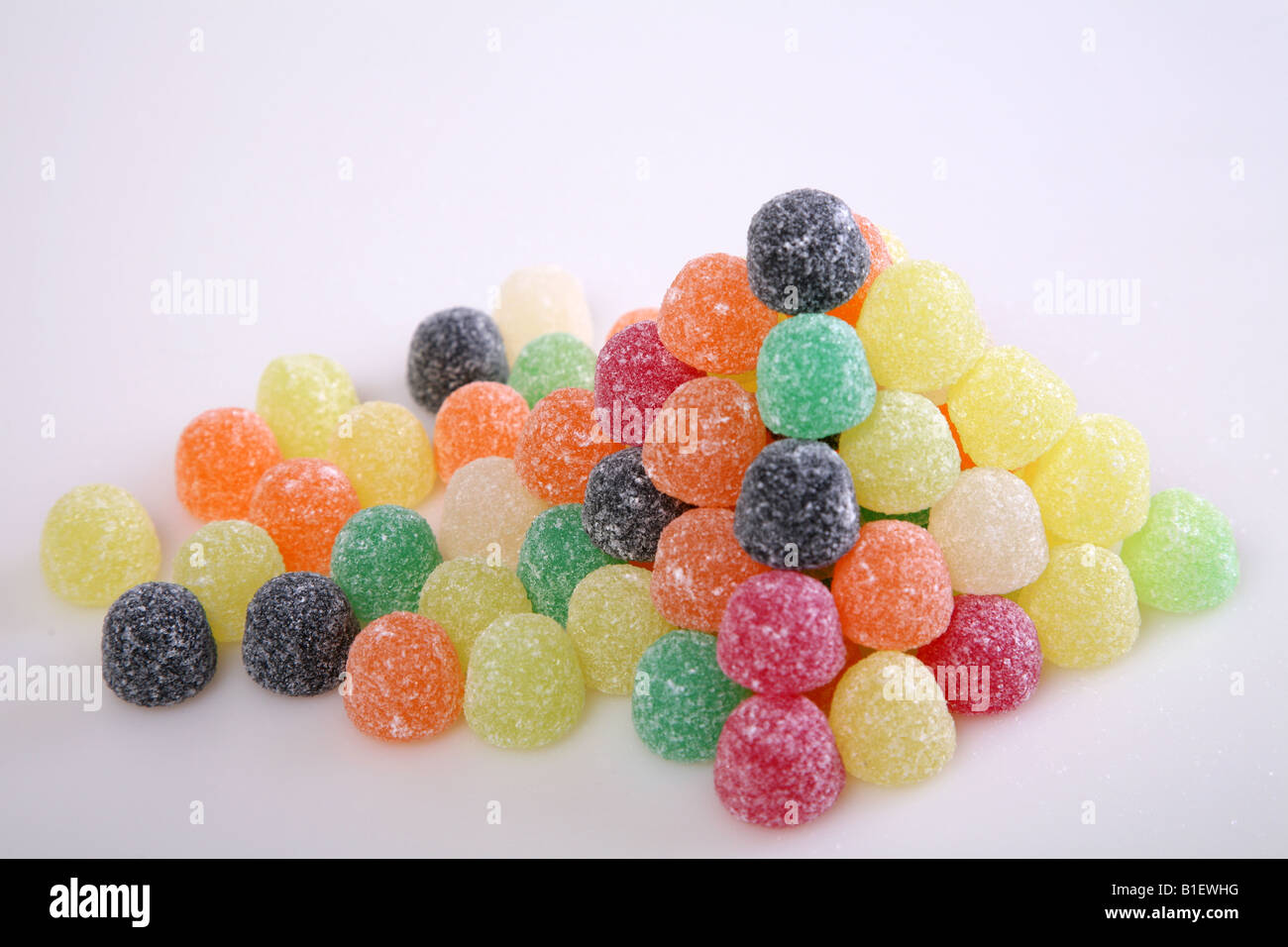 Pyramid of American hard Gums Stock Photo - Alamy