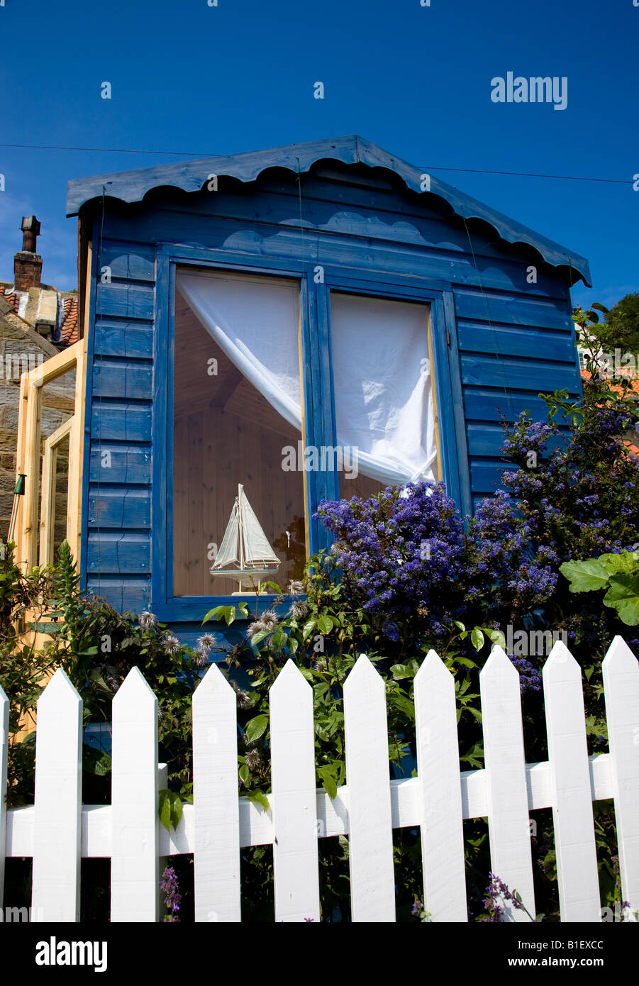 Summer Shed Runswick Bay North Yorkshire Heritage Coast between ...