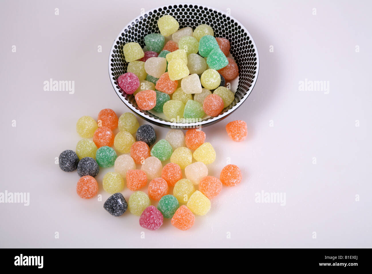 American hard Gums in a bowl Stock Photo - Alamy