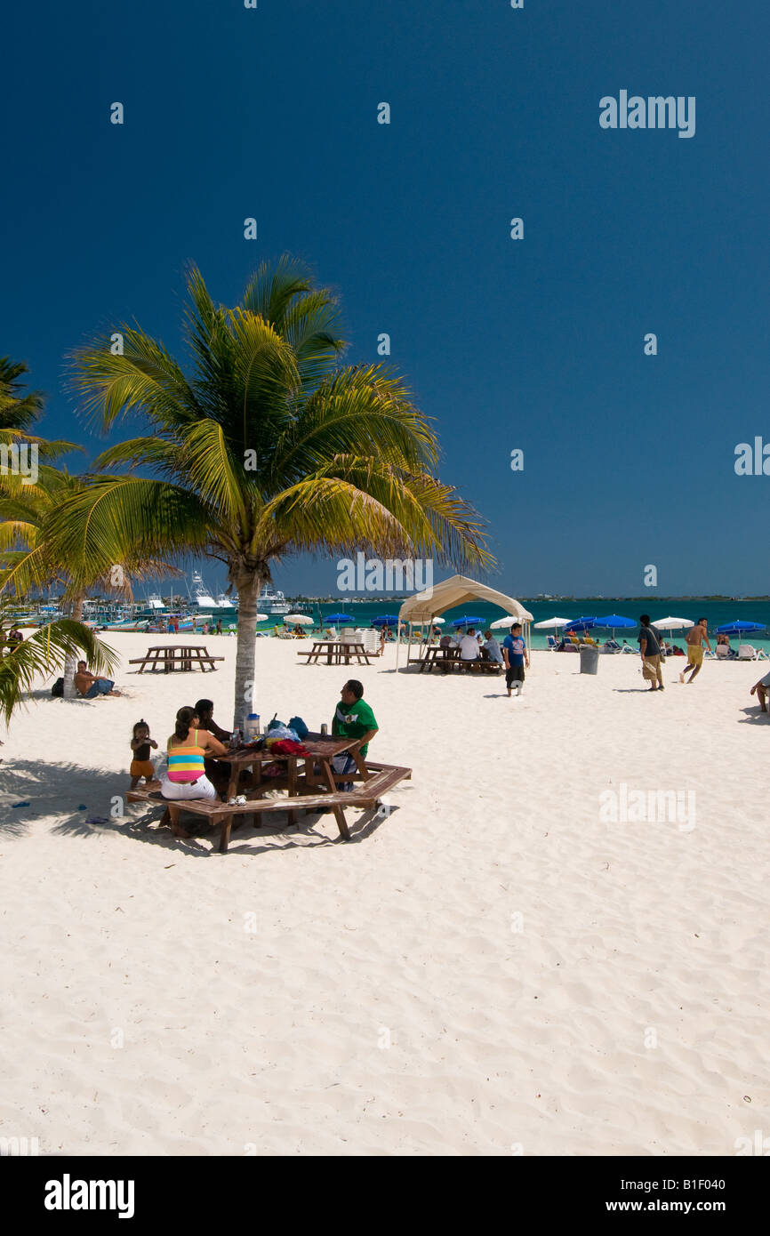 Beach on the Isla Mujeras Island of Women Mexico Stock Photo - Alamy