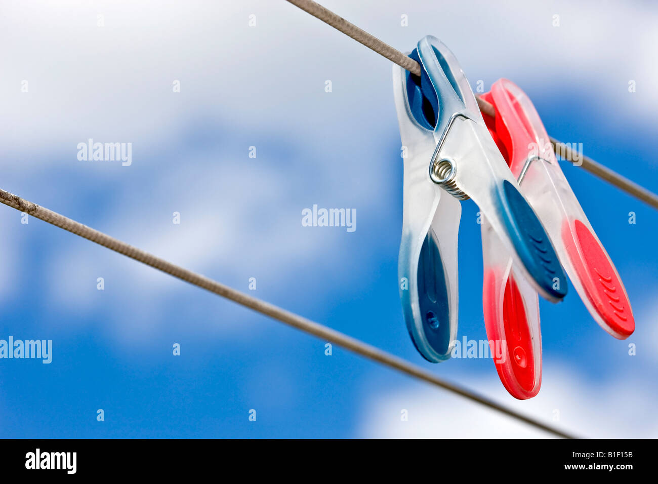 Two washing lines hi-res stock photography and images - Alamy