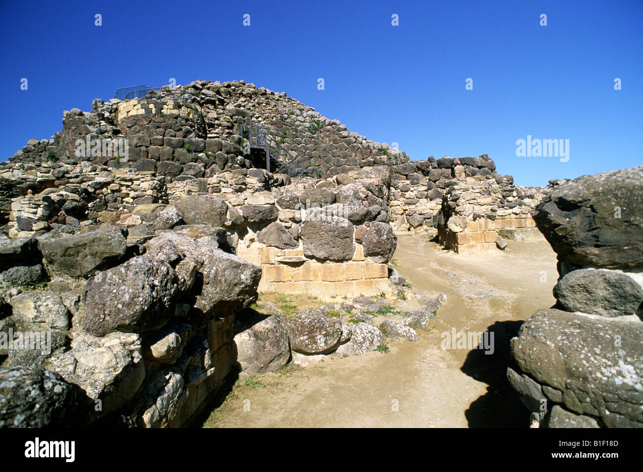 Italy, Sardinia, Su Nuraxi di Barumini Stock Photo - Alamy
